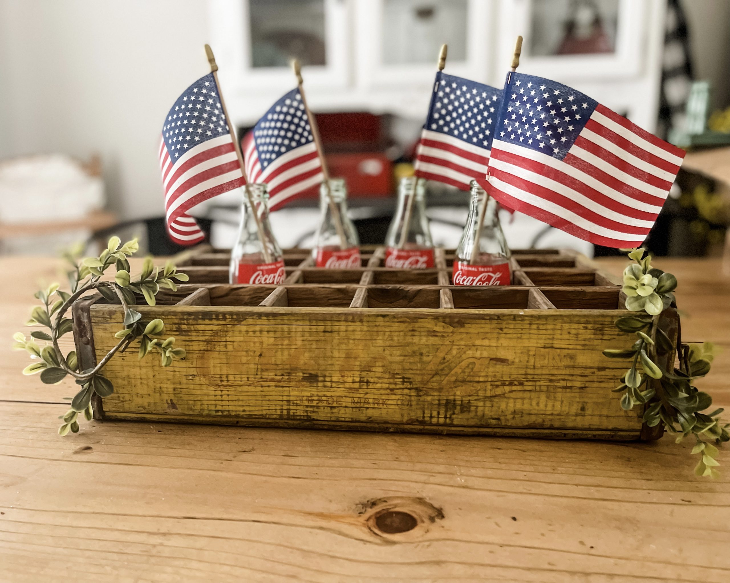 DIY Vintage Flags - SimplyLifewithAllison